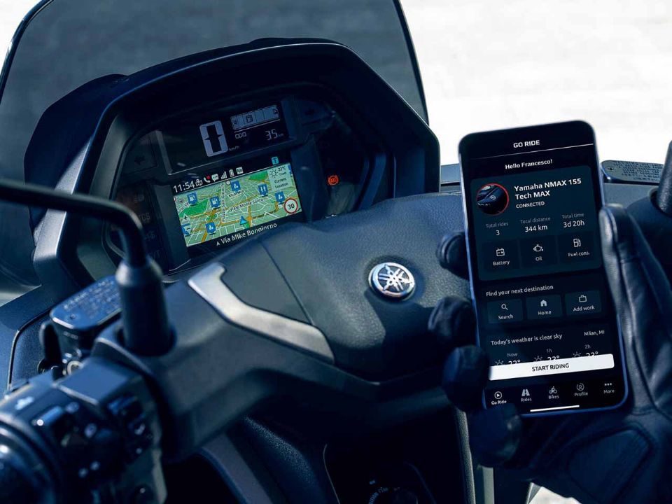 Yamaha apresenta a Nmax 155 Tech Max 2026 com nova transmissão - MOTOO