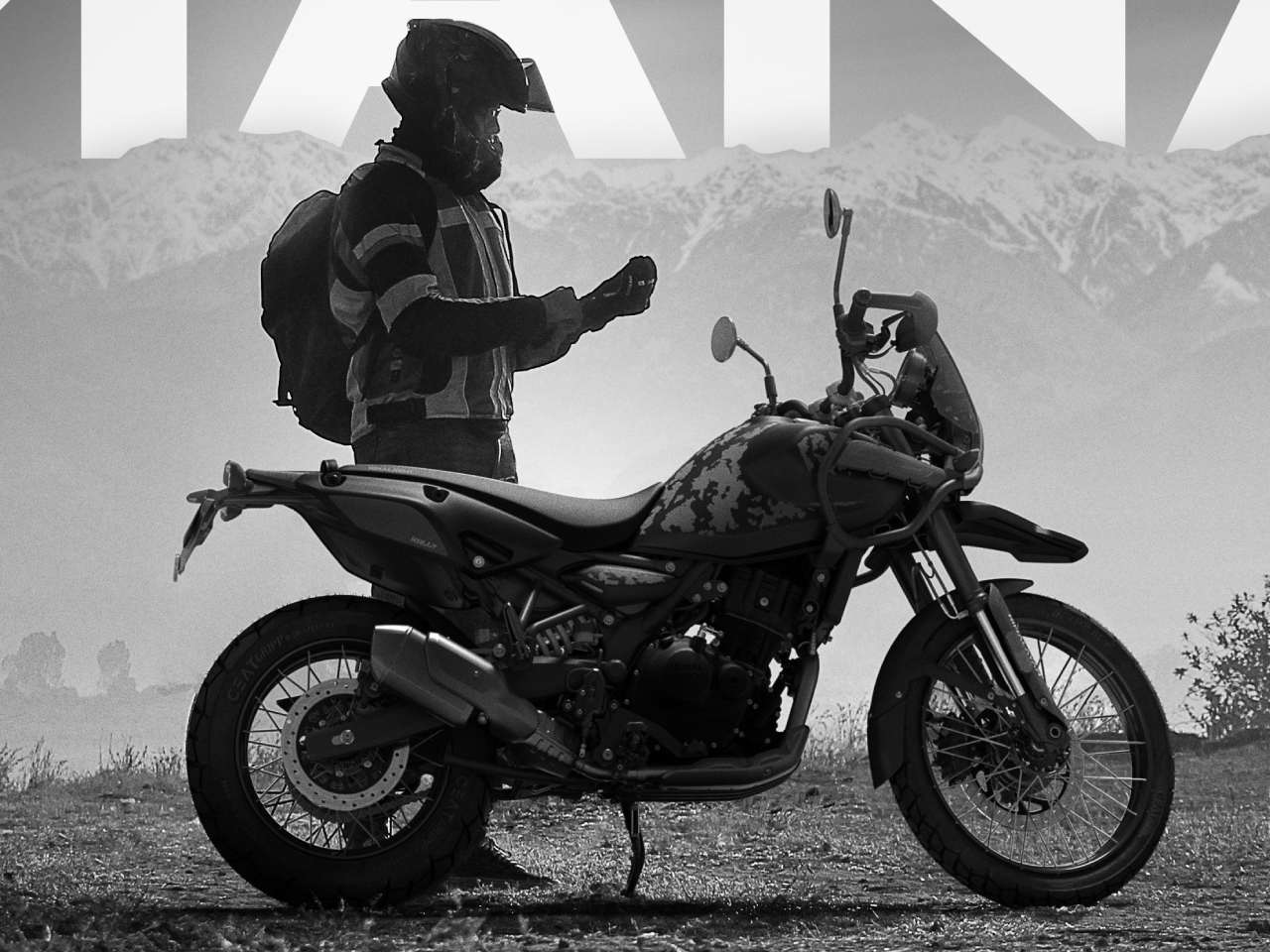 Galeria de fotos: Surge uma nova Himalayan com pegada rally e estilo ...