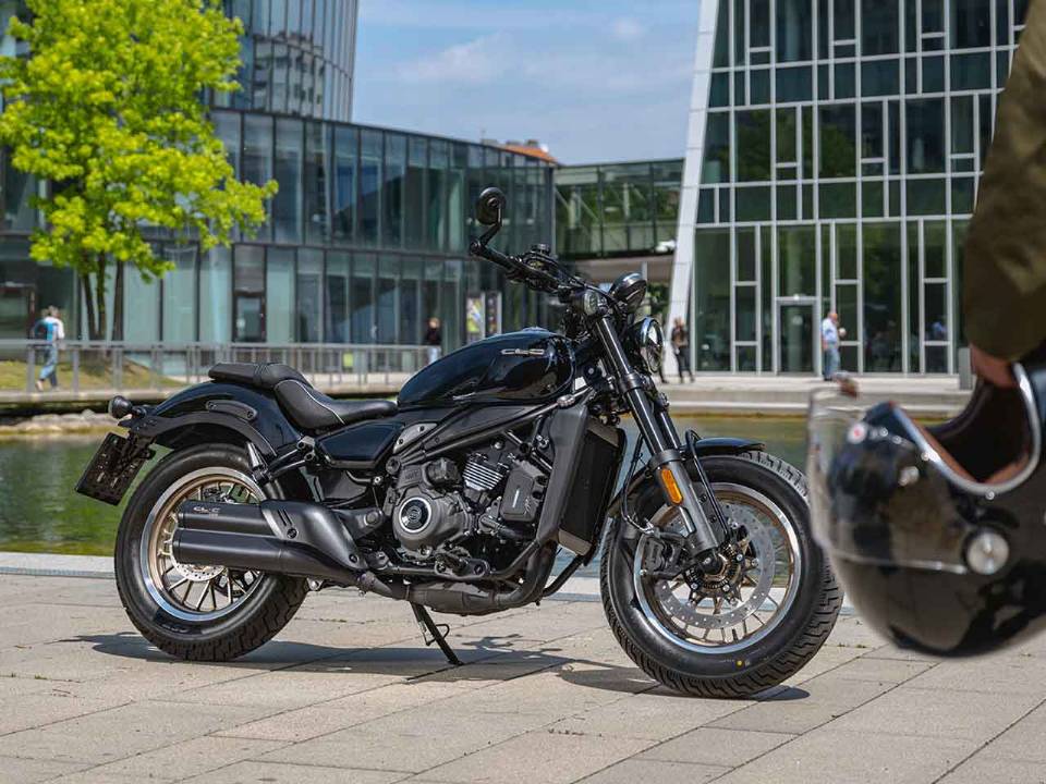 Uma CFMoto custom 450 com câmbio automático; conheça - MOTOO