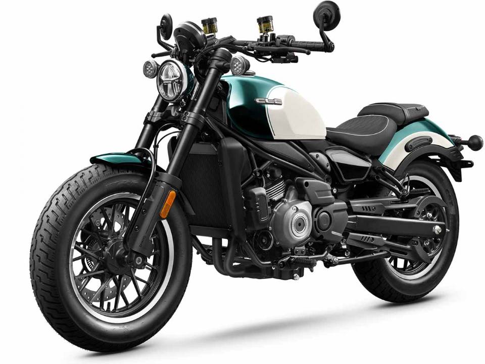 Uma CFMoto custom 450 com câmbio automático; conheça - MOTOO