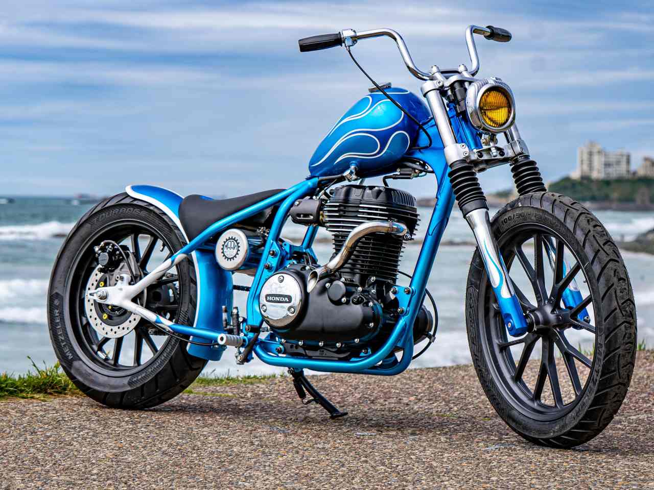 Galeria de fotos: Uma Honda retrô 350 2026 mostra potencial para ...