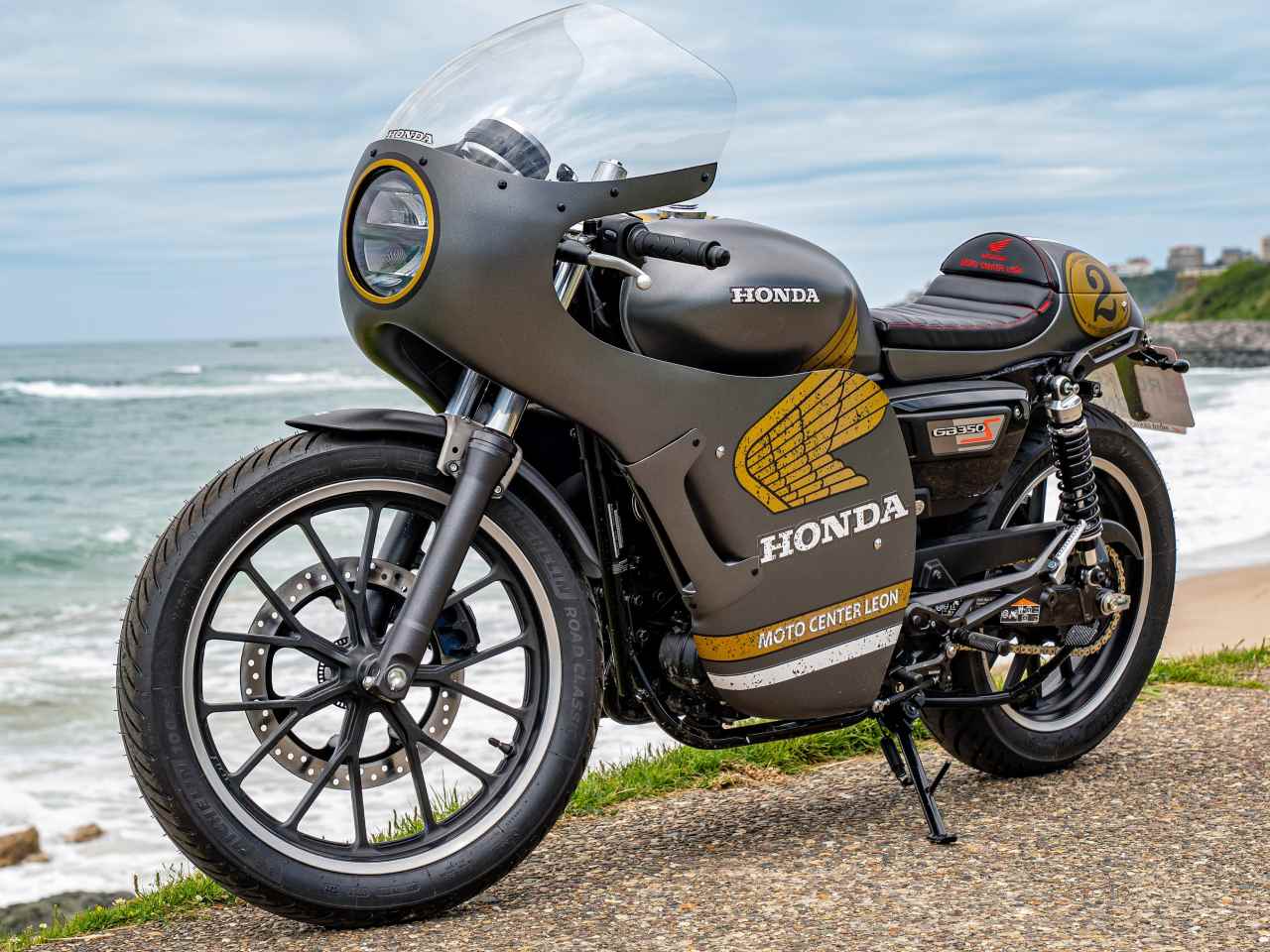 Galeria de fotos: Uma Honda retrô 350 2026 mostra potencial para ...