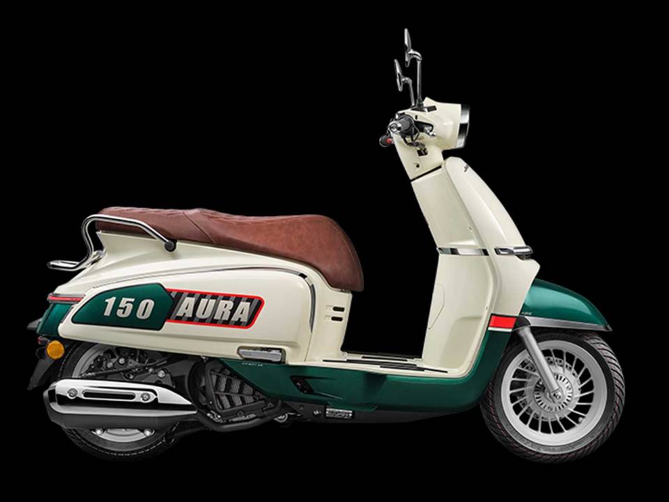 CFMoto lança scooter moderno, com visual retrô: o Aura 150 - MOTOO
