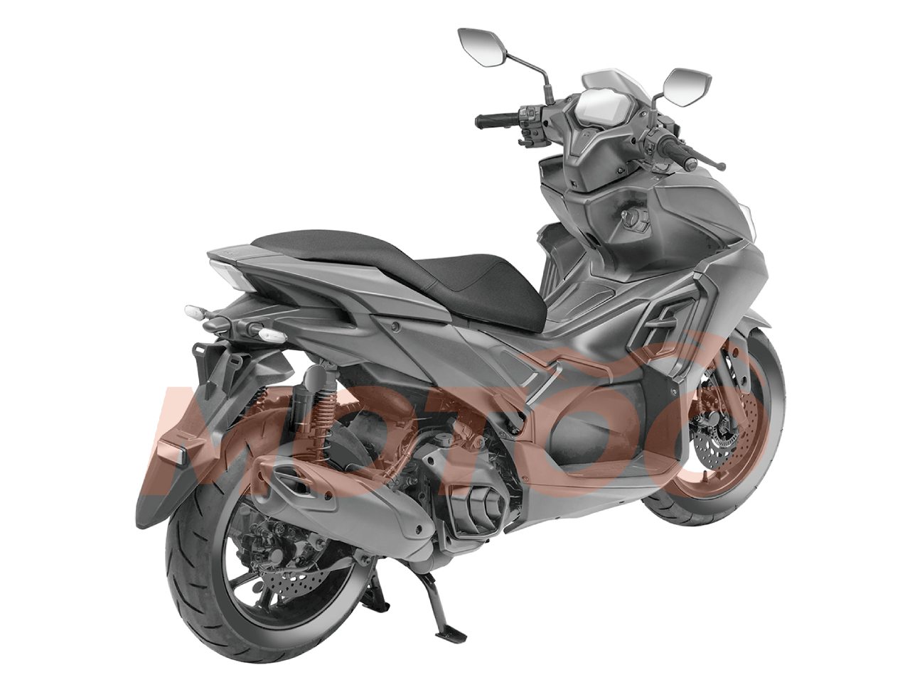Galeria de fotos: Uma nova scooter Yamaha 155 surge em documento no ...