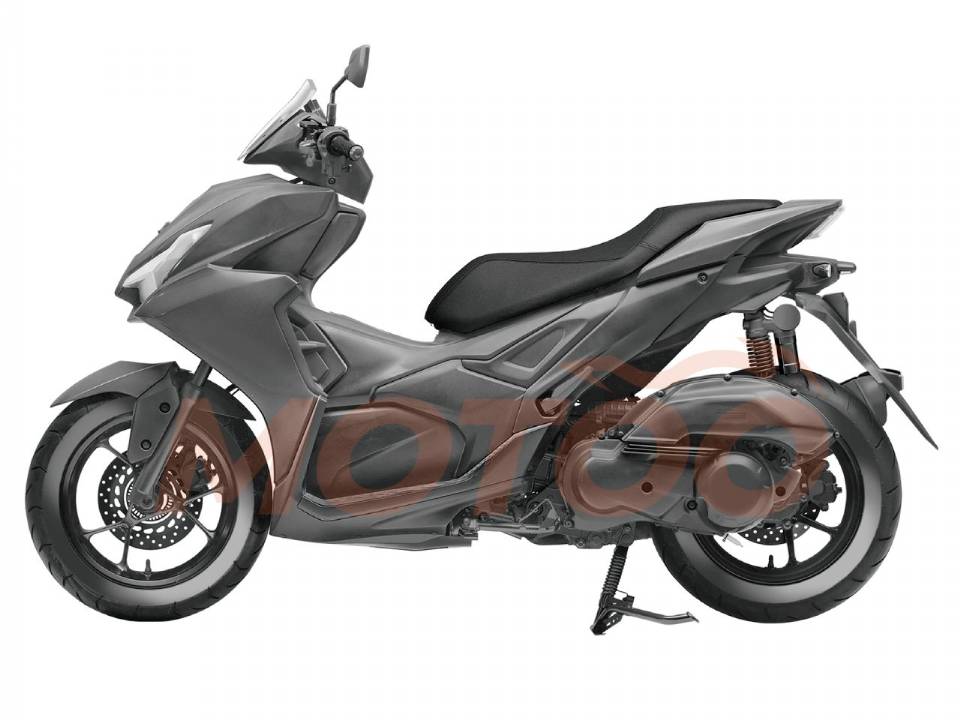 Uma nova scooter Yamaha 155 surge em documento no Brasil: Aerox - MOTOO