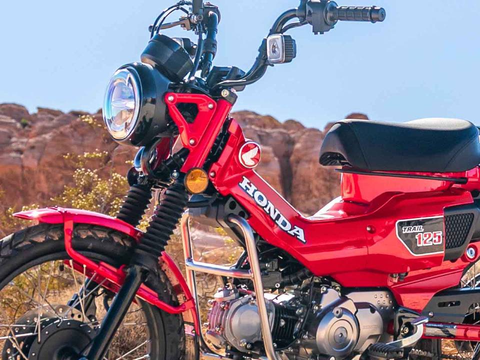 Mini notável: Honda Trail 125 2026 faz até 66 km/l; conheça - MOTOO